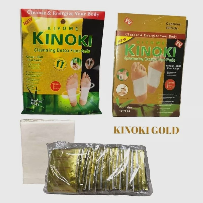 Jual Koyo kaki kinoki kinoki gold detox | Shopee Indonesia