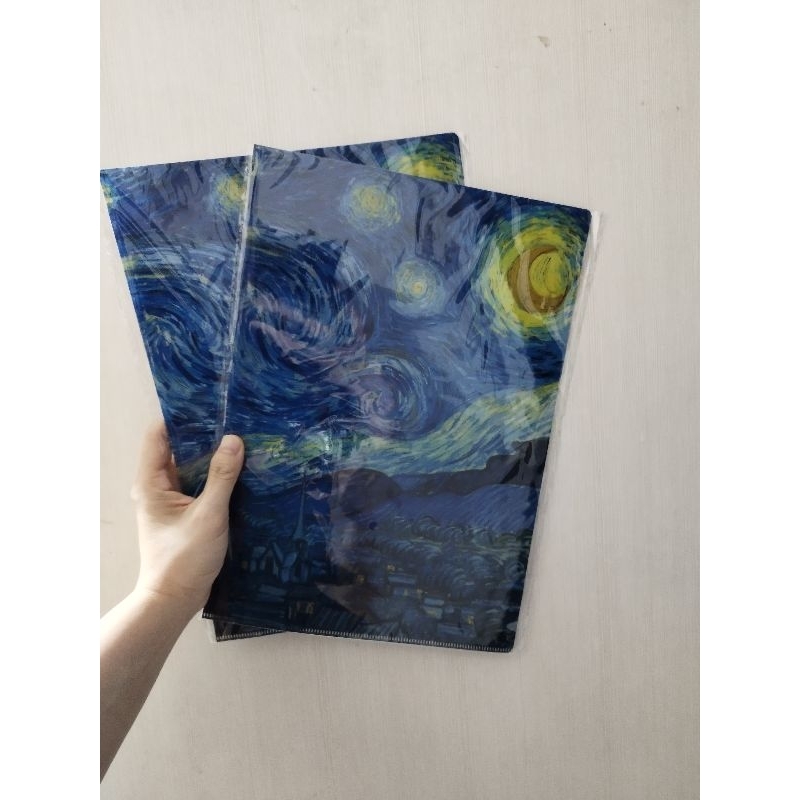 Jual Official Merchandise Merch Map File Kertas Vincent Van Gogh ...