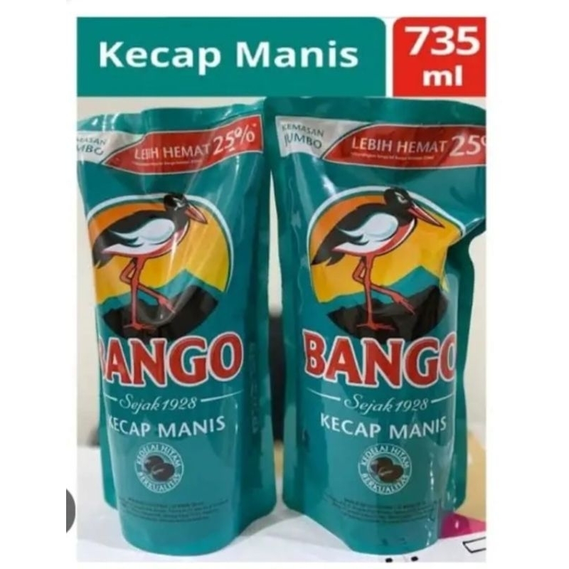 Jual Kecap Bango jumbo 735ml | Shopee Indonesia