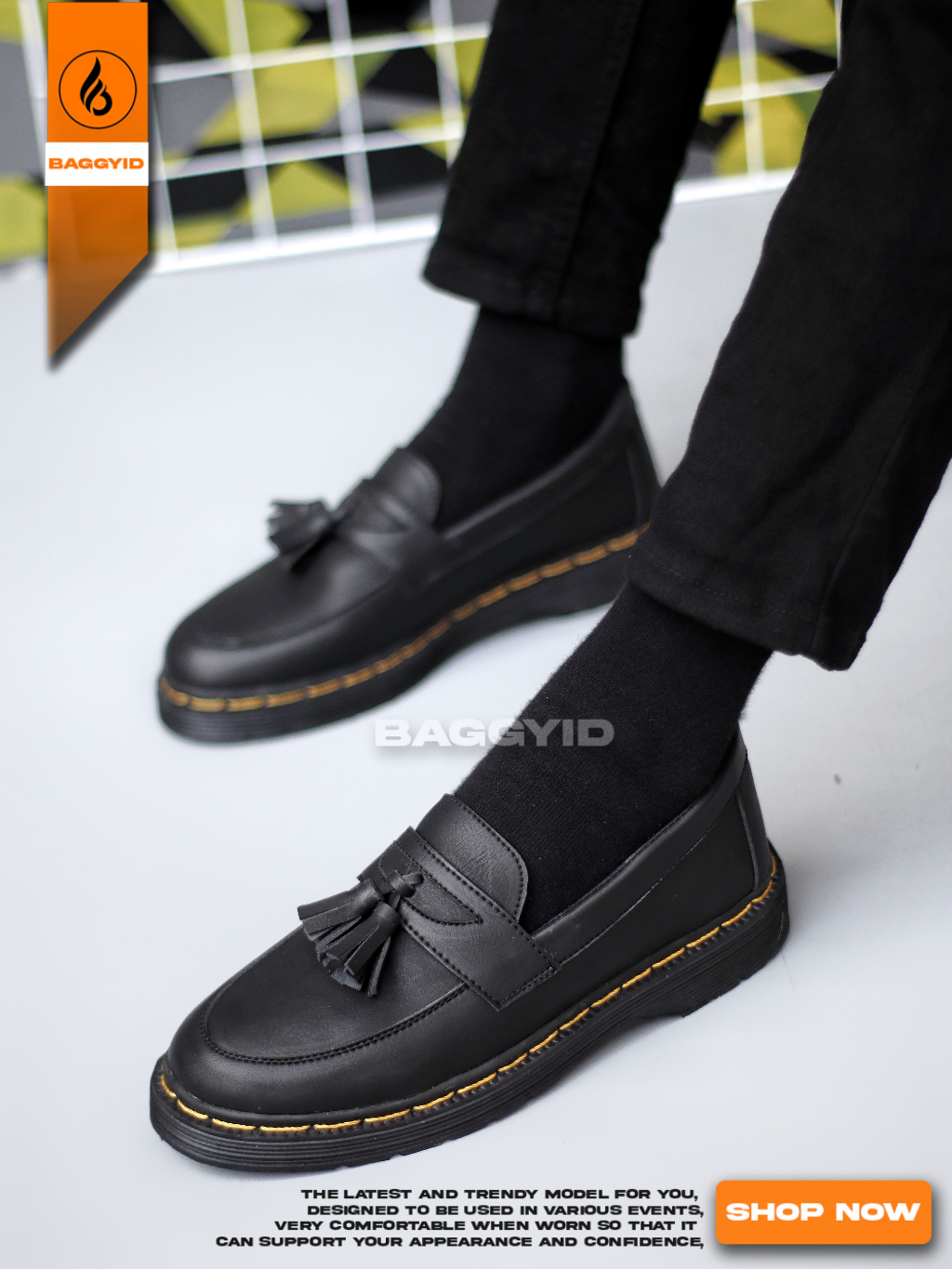 Jual BAGGY - Koa Sepatu Docmart Loafers Pantofel Formal Kerja Pria ...