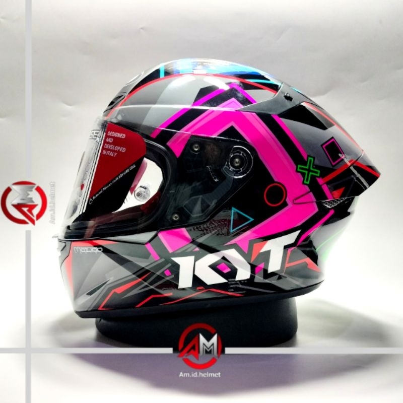 Jual HELM KYT TT COURSE RATTHAPARK PLAY TTC RATTHAPARK KYT RATTHAPARK FULL FACE | Shopee Indonesia