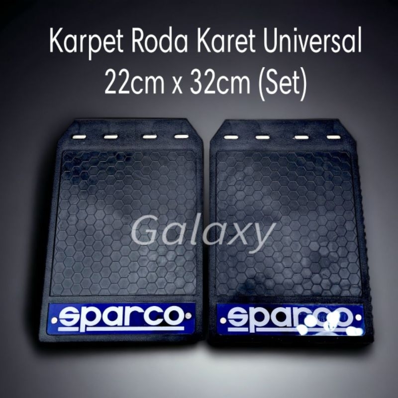 Jual Karpet Kepet Roda Karet / PVC - Embel Roda Penahan Lumpur - Harga ...