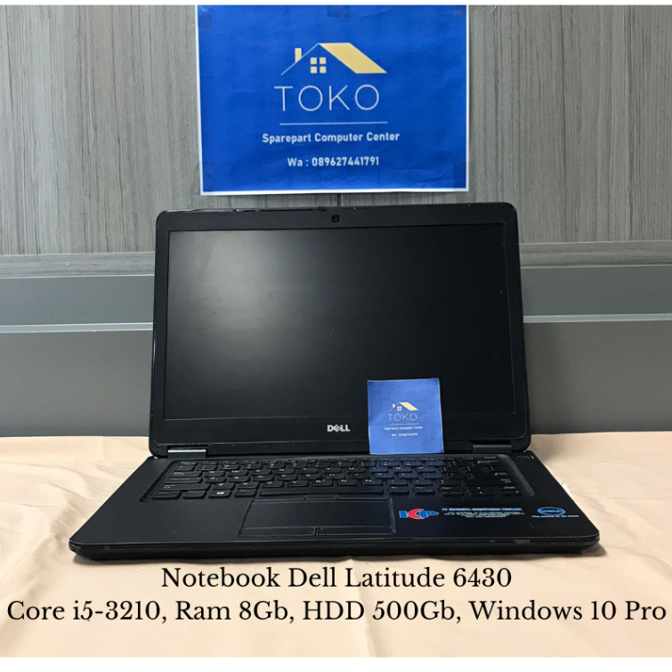 Jual READY STOCK Notebook Dell Latitude 6430 Core i5-3210 Free Mouse & Bag Special Live | Shopee ...