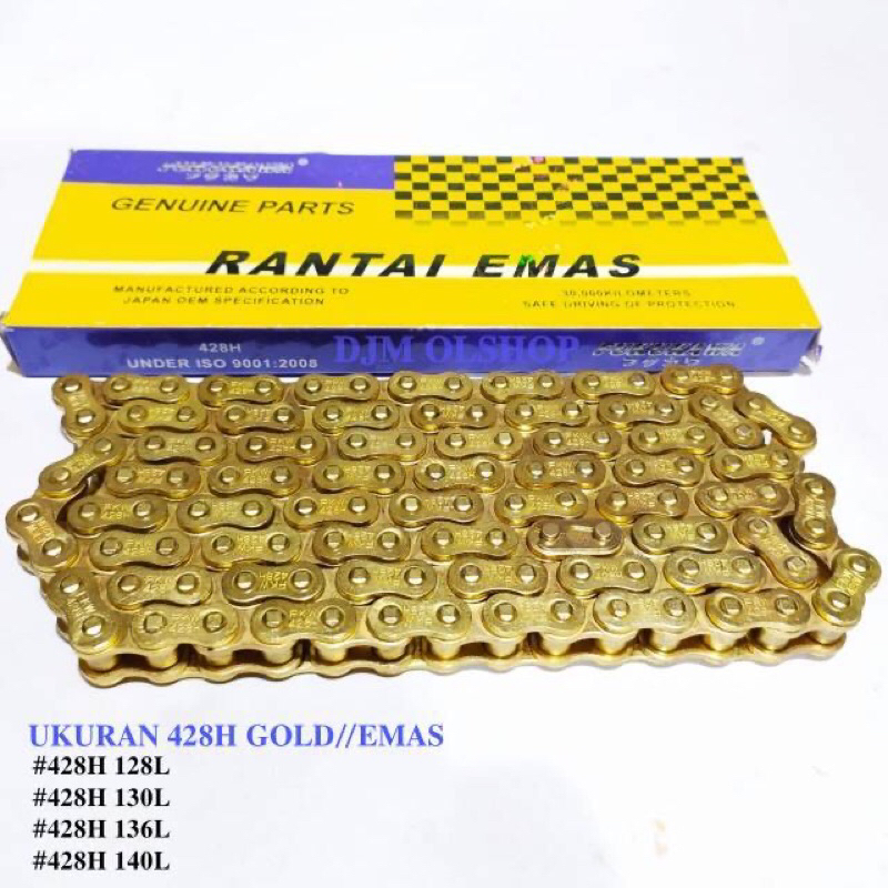 Jual Rantai Chain FUKUKAWA TYPE 428 415 PANJANG 120L 130L 136L 140L ...