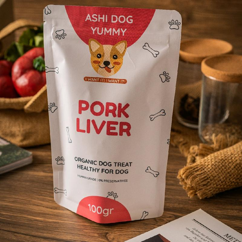 Jual ASHI Dog Treat Jerky Pork Liver Snack Makanan Anjing Pork Liver ...