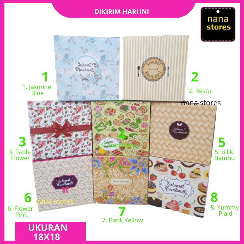 Jual 50 Pcs Dus Tutup Alas Pisah, Dus nasi, box nasi, kardus nasi ...
