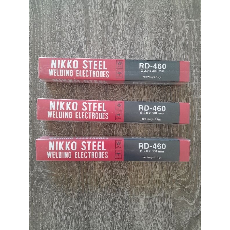 Jual (Termurah) 1 KG KAWAT LAS RD460 2MM/PAKAN LAS RD-460 - 2mm× 300mm nikko steel, harga per kg ...