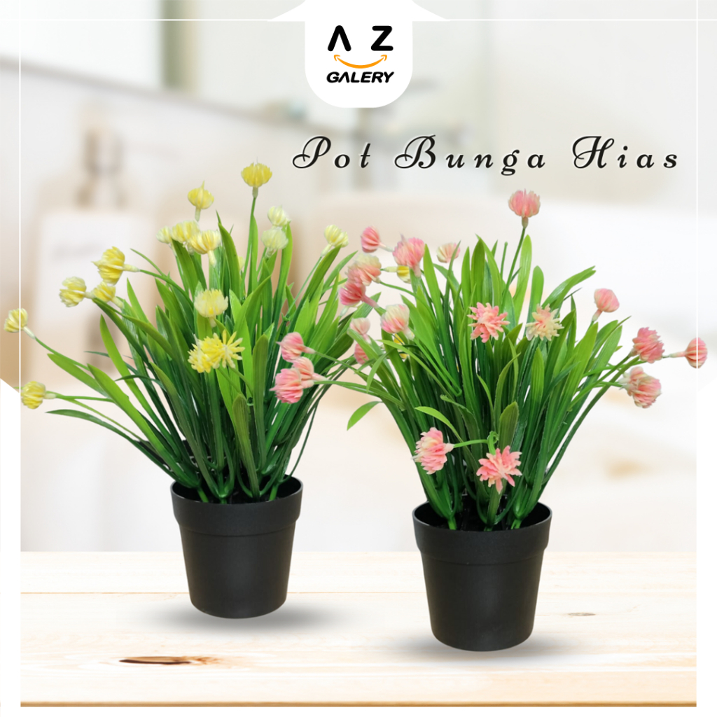 Jual Tanaman Hias Palsu Ornamen Pot Bunga Kembang Hias Pajangan ...