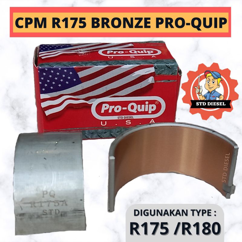 Jual CPM CRANK PIN METAL R175 R180 175 180 MERK PRO QUIP METAL JALAN ...