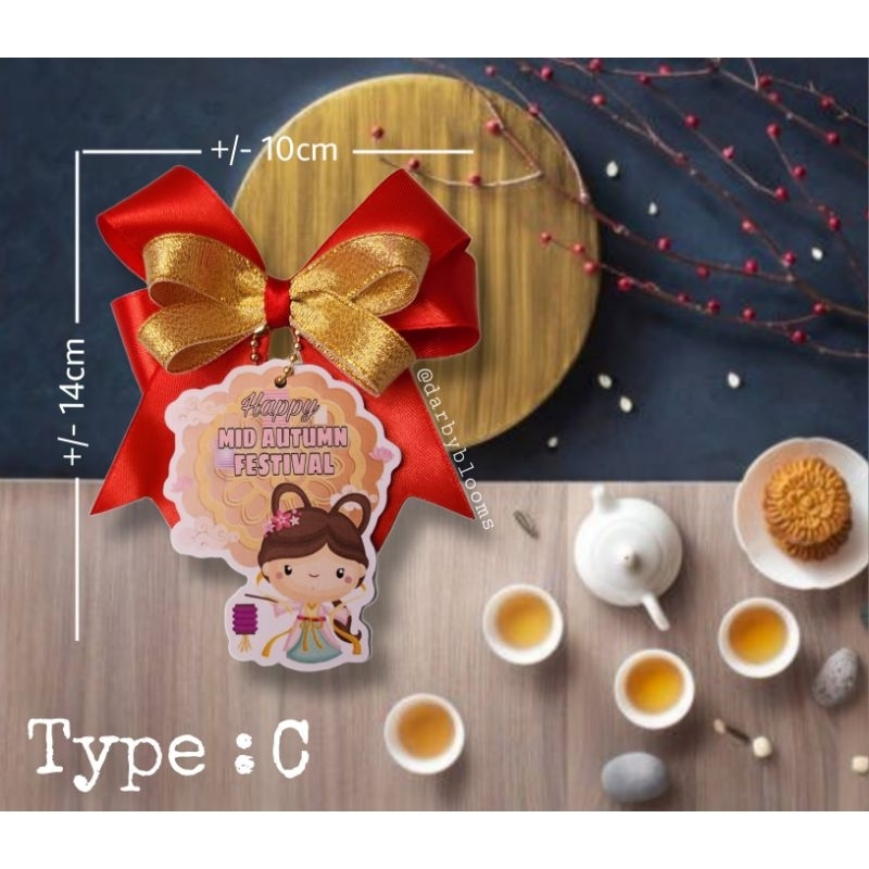 Jual Pita Mooncake Pita Label Tag Moon Cake Mid Autumn Hampers Siap ...