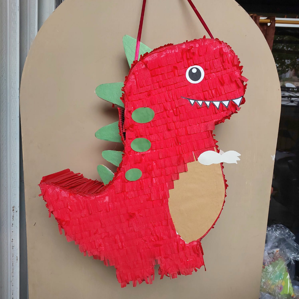 Jual Bidcraft Pinata Pukul 2D Ulang Tahun Karakter Dinosaurus Tinggi 60 ...