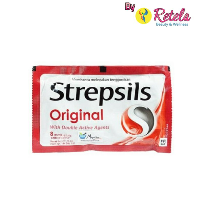 Jual Strepsil Original Pouch 8 Tablet Hisap | Shopee Indonesia