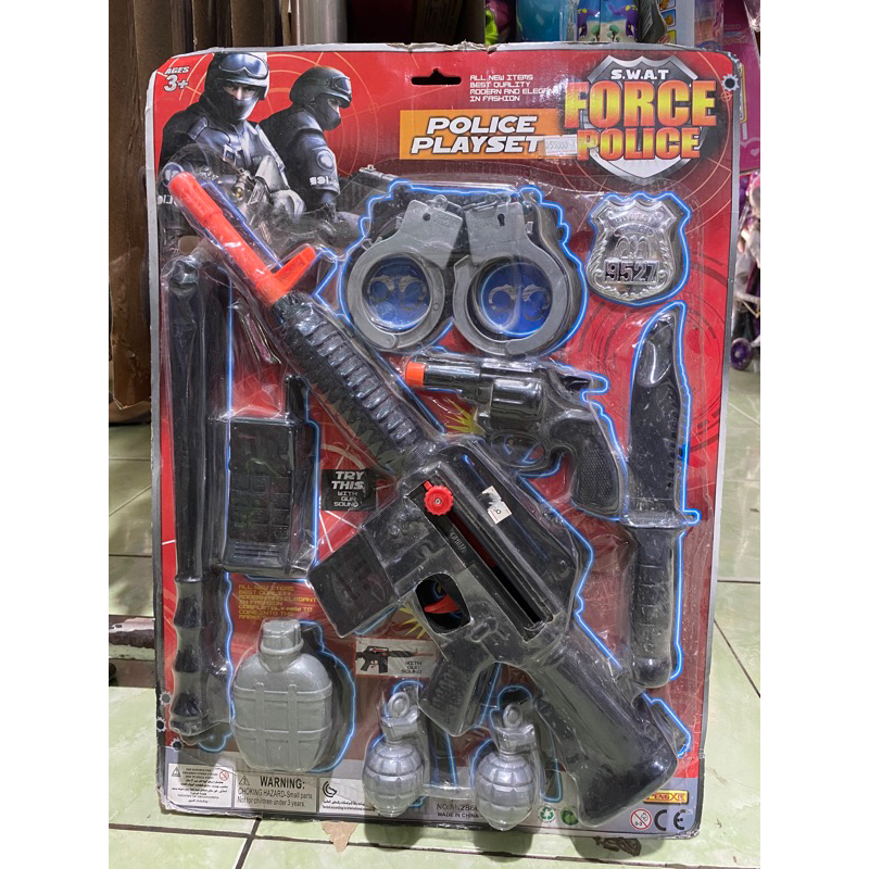 Jual Police play set series SWAT | Shopee Indonesia