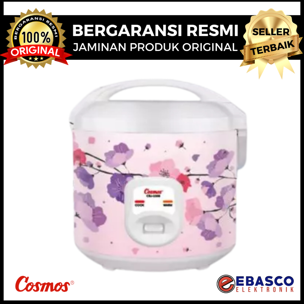Jual COSMOS Rice Cooker CRJ-3305 R / CRJ 3305 - Kapasitas 1.8 Liter ...