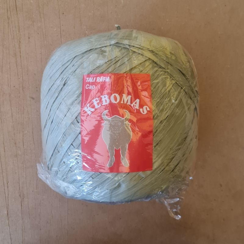 Jual Tali Rafia 1KG merk KEBOMAS | per roll (1kg) | Shopee Indonesia