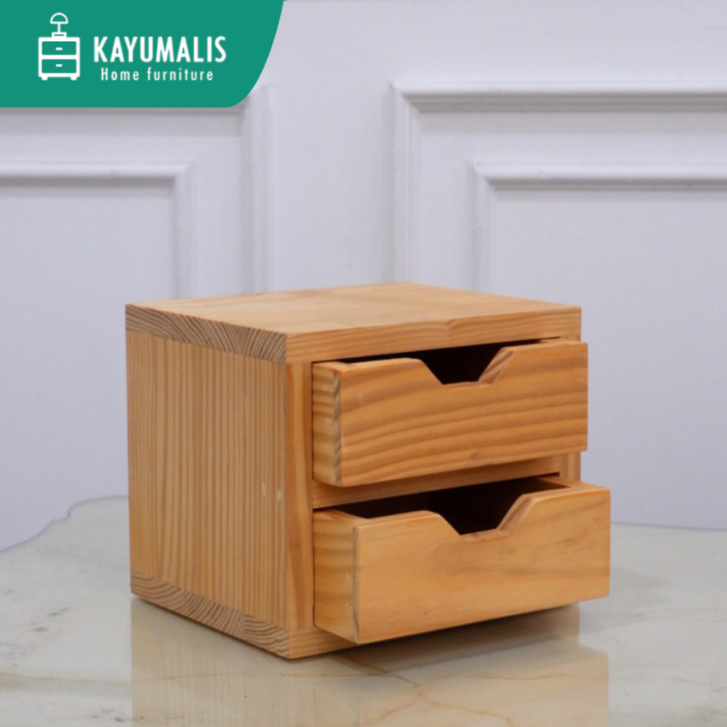 Jual KAYUMALIS Laci kayu kecil / storage / cash drawer | Shopee Indonesia