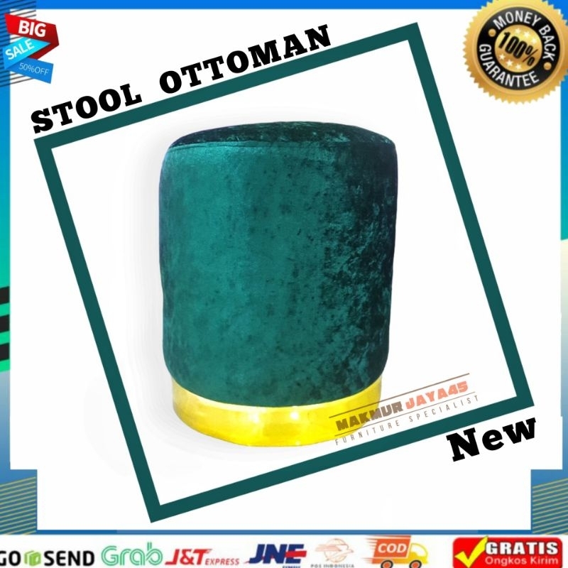 Jual SOFA BULAT OTTOMAN / LIVING ROOM SOFA MINIMALIS | Shopee Indonesia