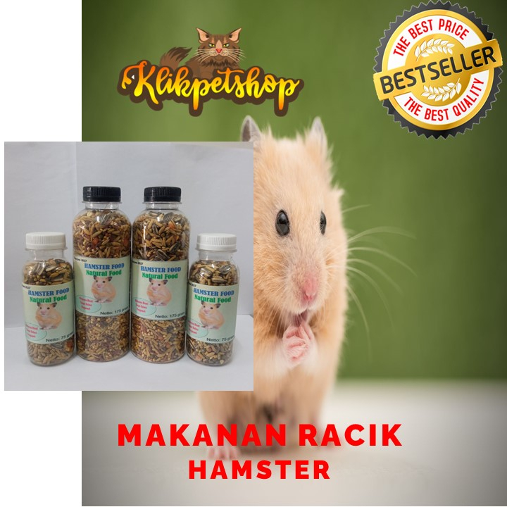 Jual Makanan Racik Biji bijian Hamster Berkualitas makanan hamster ...