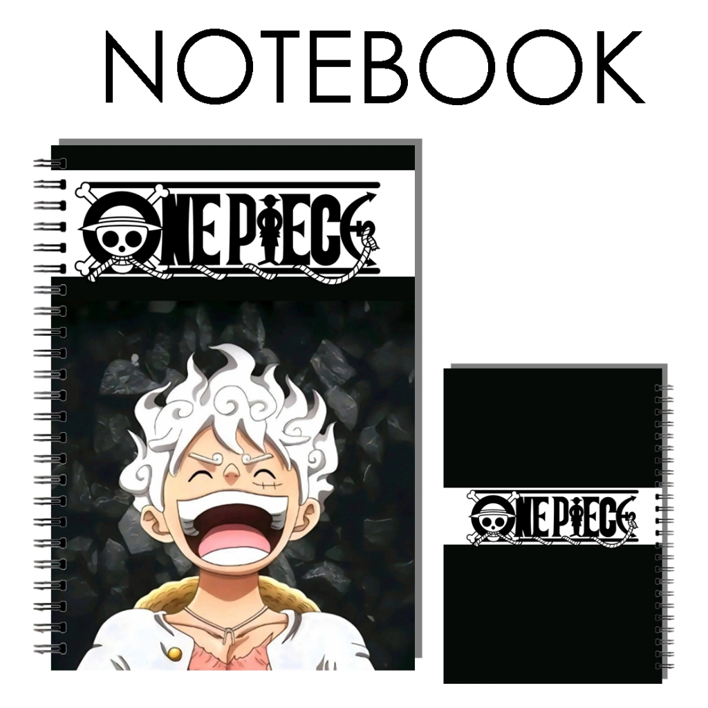 Jual Notebook Luffy Gear 5 Sun God Nika One Piece Book anime Monkey D ...