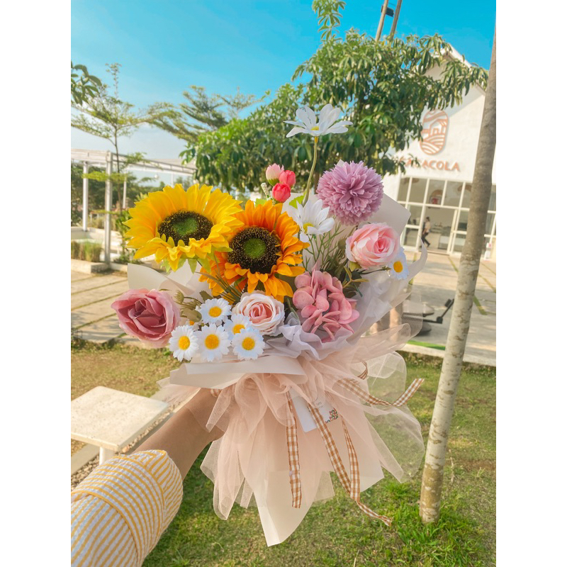 Jual BUKET BUNGA | CALLA korean style flowers | Shopee Indonesia
