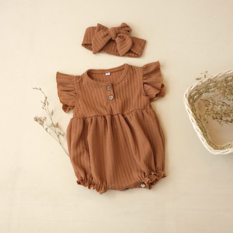 Jual Jumper ruffle bayi sherina bonus headband 0-12 bulan | Shopee ... Jual Jumper ruffle bayi sherina bonus headband 0-12 bulan | Shopee ...