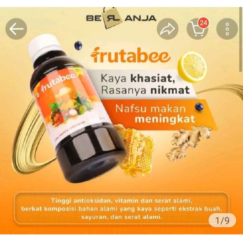 Jual Frutabee /Imun Booster /Suplemen Keluarga /Madu Keluarga /Vitamin ...