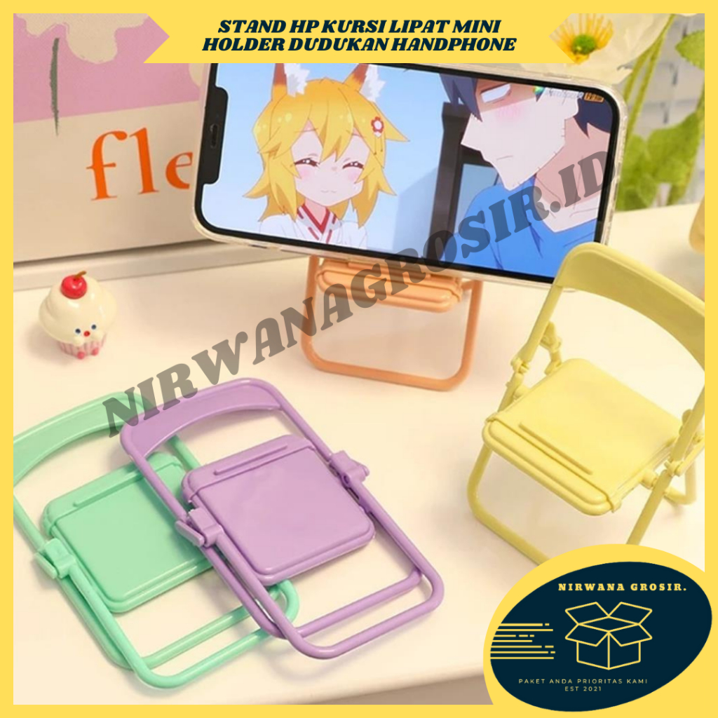 Jual NG Stand Holder Hp Model Kursi Lipat / Universal Dudukan Penyangga ...