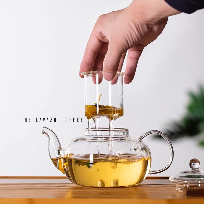 Jual TEA POT GLASS INFUSER | Teko Teh Dengan Saringan Kaca | Chinese TeaPot | Shopee Indonesia