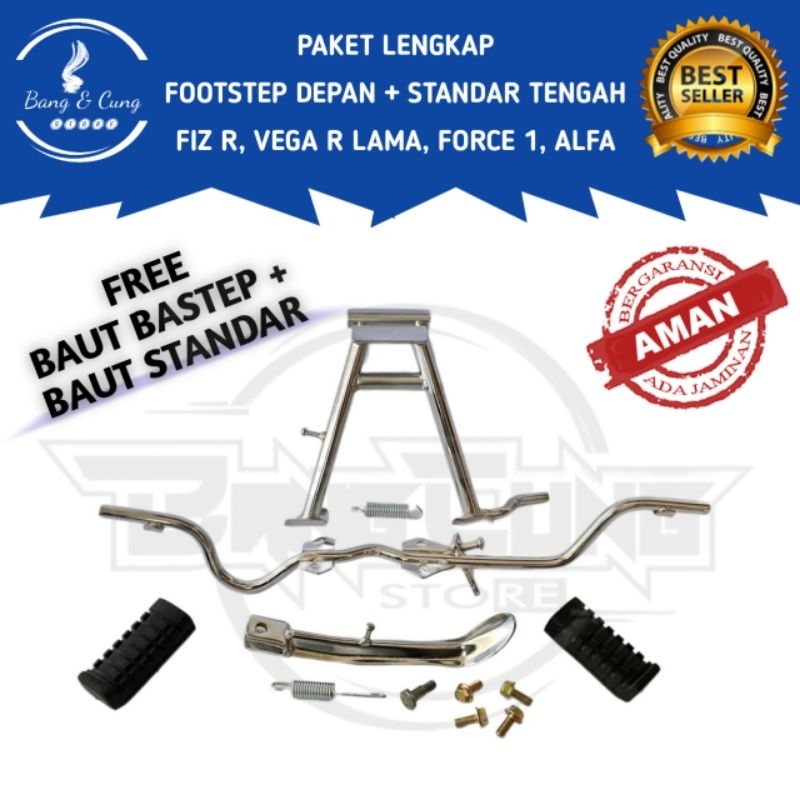 Jual PAKET LENGKAP Step Fostep Footstep Bastep Depan Set Standar 2 ...