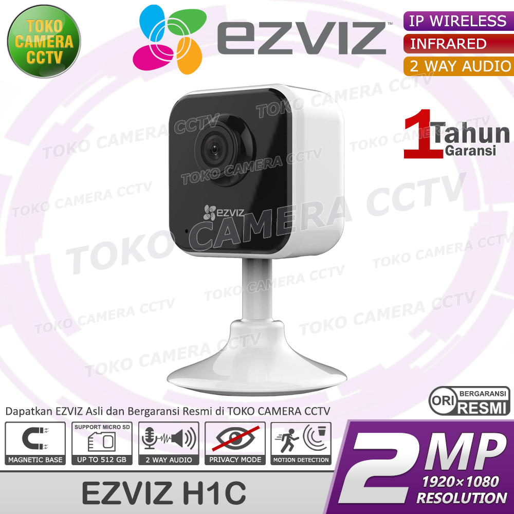 Jual EZVIZ H1C 2MP 1080p KAMERA CCTV WIFI KAMERA IP CAMERA WIRELESS ...