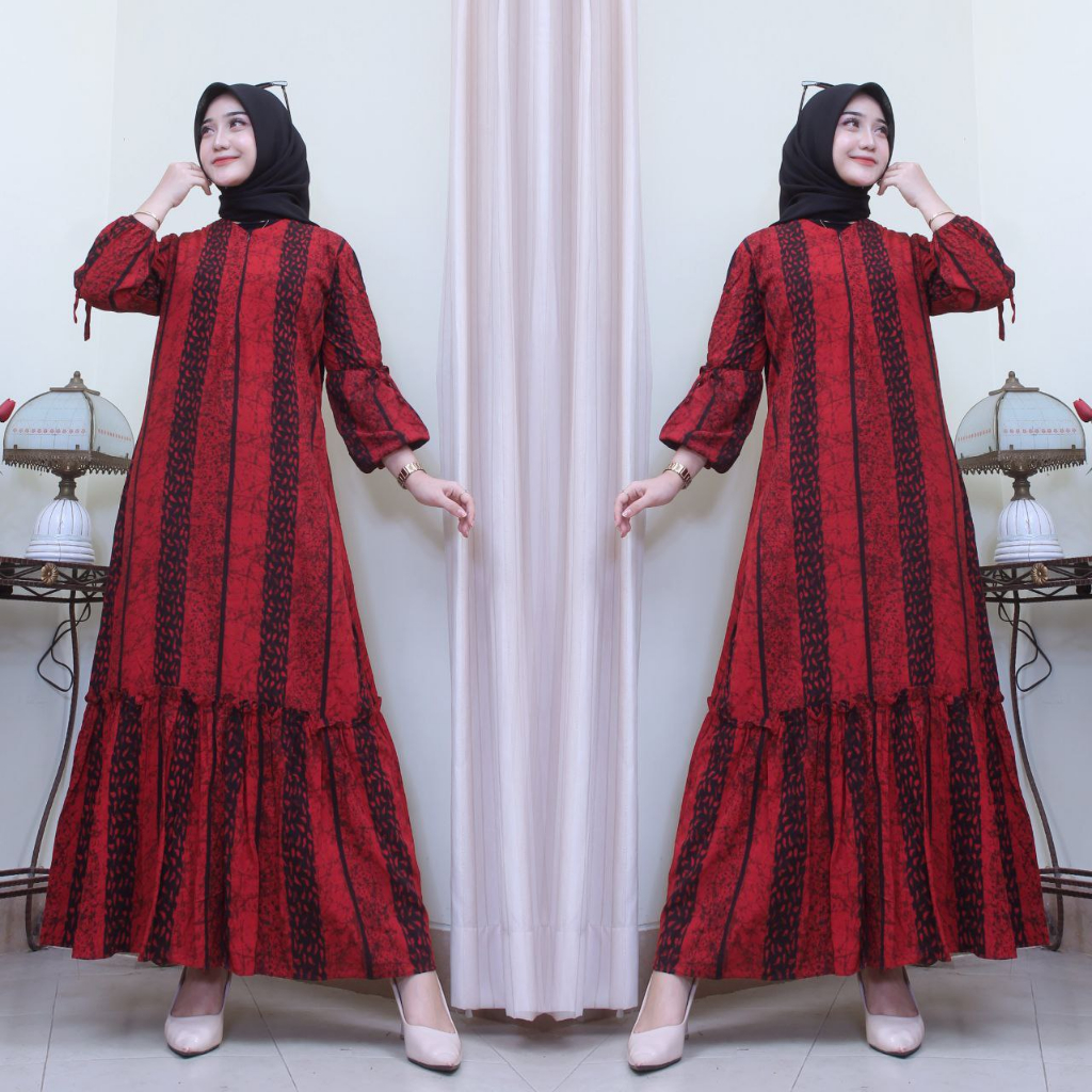 Jual DASTER GAMIS RAYON LENGAN PANJANG BUSUI FRIENLY | DASTER ARAB ...