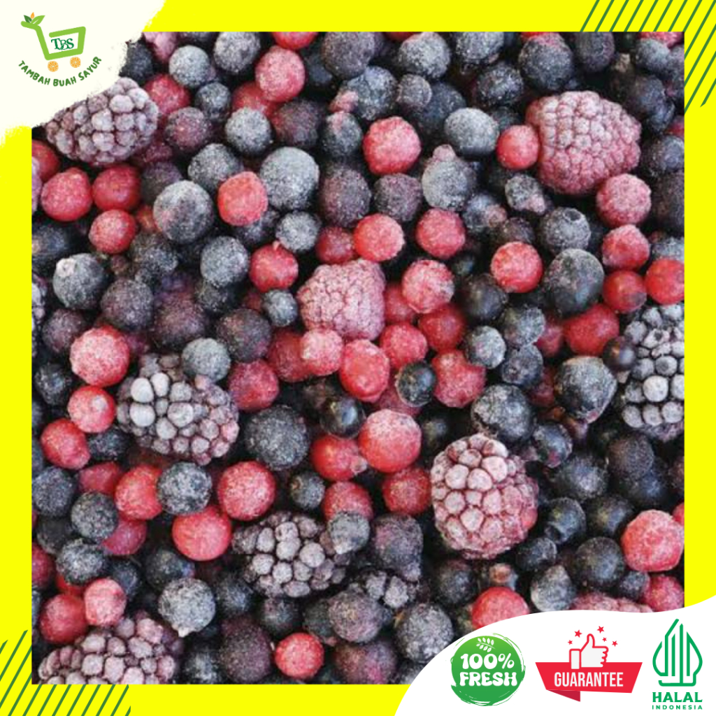 Jual MIX BERRY FROZEN | FROZEN MIX BERRY | MIX BERRY 500 GR (KHUSUS ...
