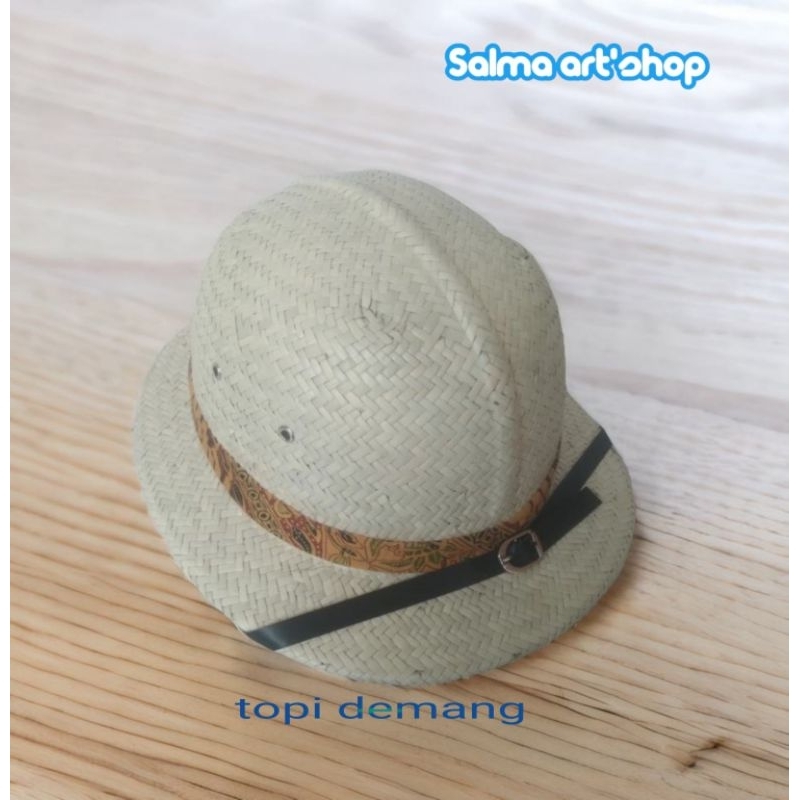 Jual Topi demang-topi kompeni meneer belanda/topi sepedah onthel klasik ...