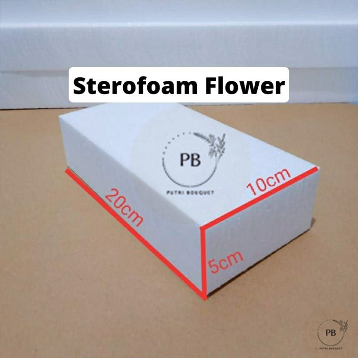 Jual Busa sterofoam Oasis Bunga Floral foam / Oasis Sterofoam / Oasis ...
