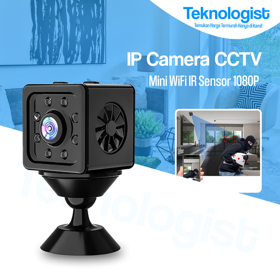 Jual Mini WiFi IP Camera CCTV IR Sensor 1080P | Shopee Indonesia