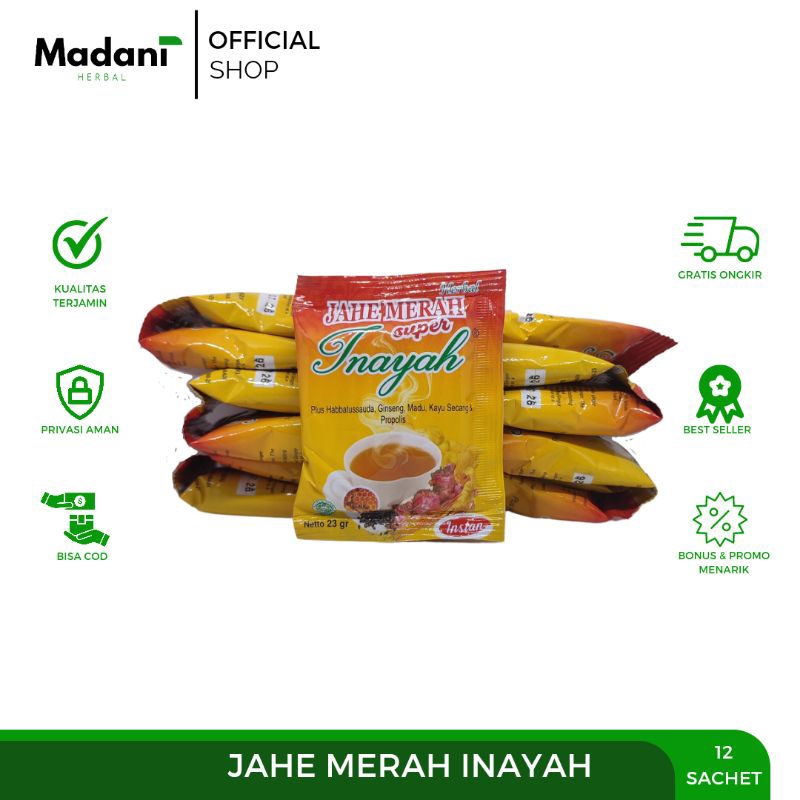 Jual INAYAH jahe merah siap seduh harga satu renceng isi 12 sachet 23gr ... Jual INAYAH jahe merah siap seduh harga satu renceng isi 12 sachet 23gr ...