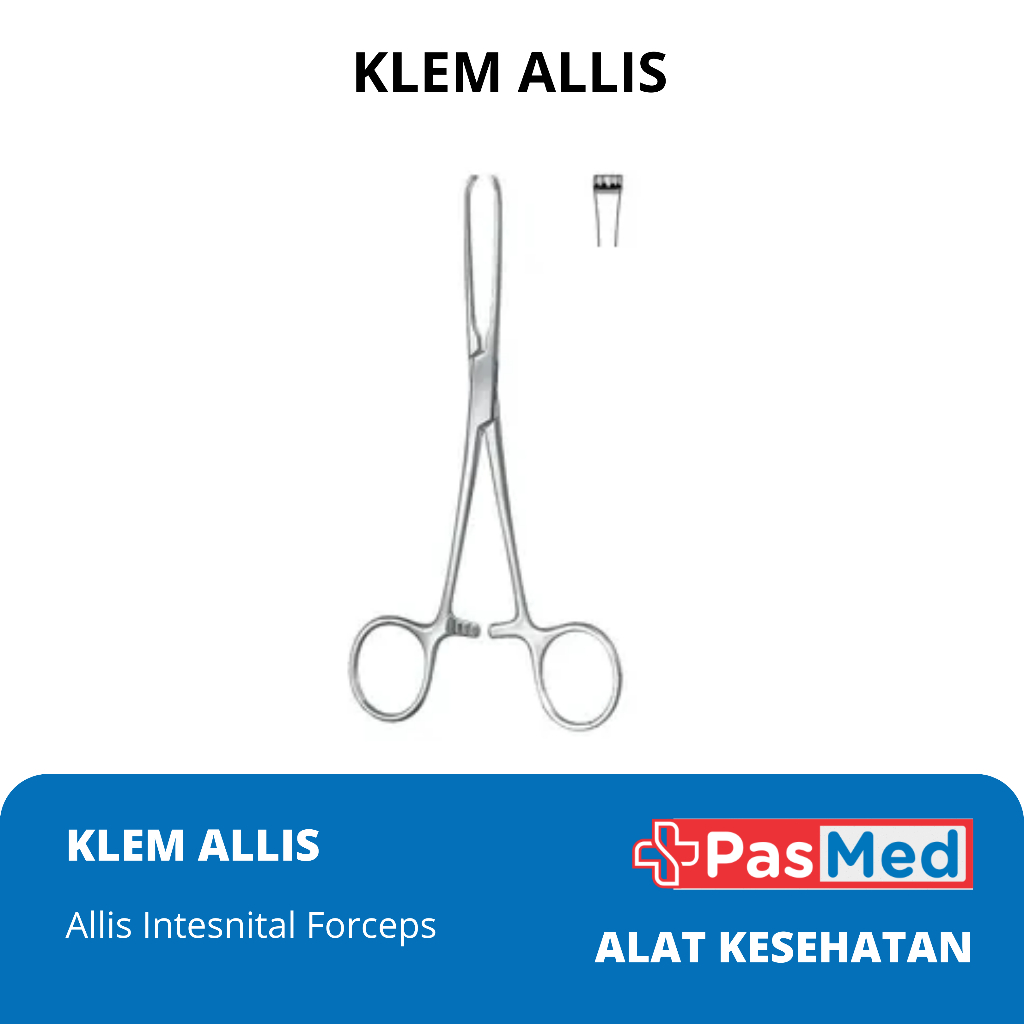 Jual PASMED | MARWA - Allis Clamp / Klem Allis / Allis Intestinal ...