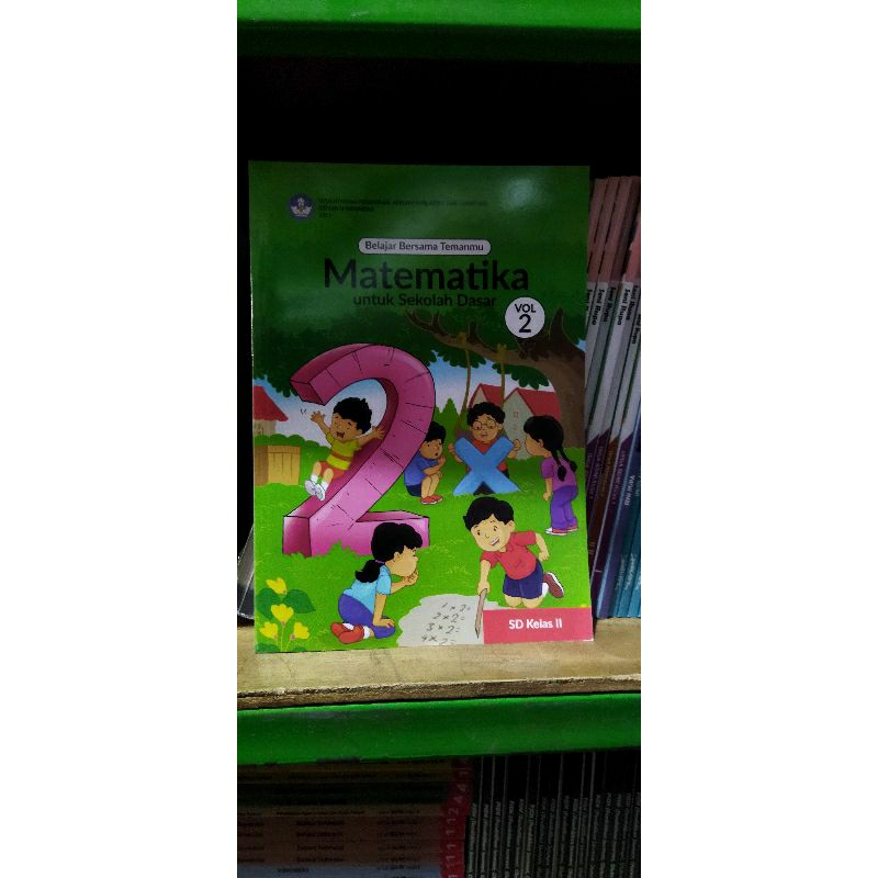 Jual Matematika kelas 2 SD kurikulum Merdeka Vol 2 Penerbit Diknas | Shopee Indonesia