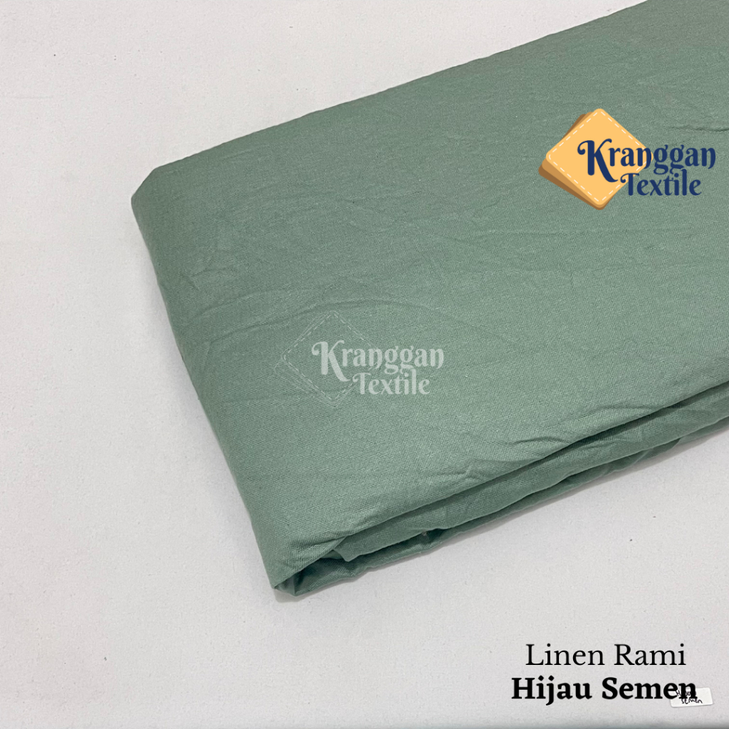 Jual Bahan Kain Linen Rami Katun Premium Lebar 150cm | Shopee Indonesia