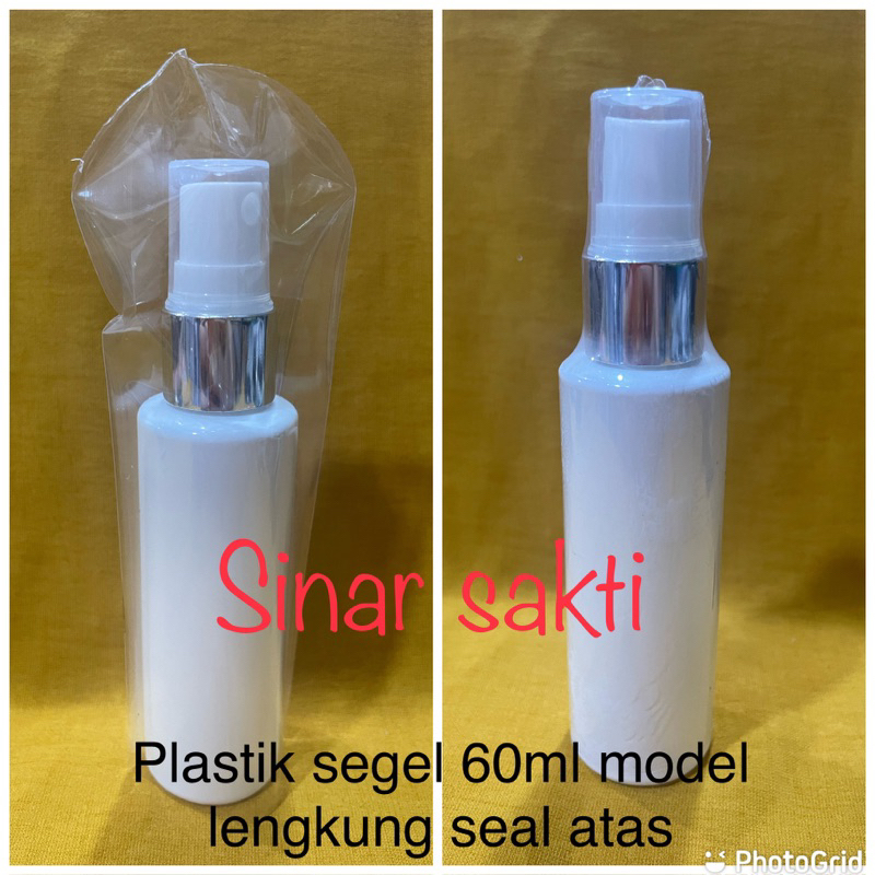 Jual Plastik segel botol 60ml / plastik segel 60ml seal atas (isi 50 ...