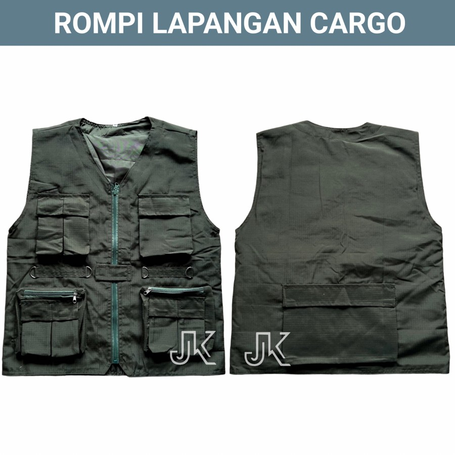 Jual ROMPI LAPANGAN BAHAN RIPSTOP - VEST - TACTICAL - WARTAWAN - PROYEK ...