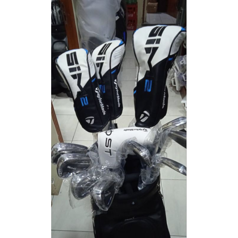Jual Fullset Stick Golf Taylormade SIM 2 MAX Plus Bag | Shopee Indonesia