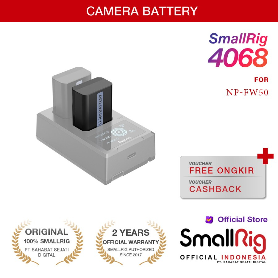Jual mallRig NP-FW50 Camera Battery 4068 | Shopee Indonesia