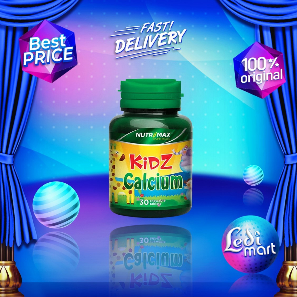 Jual Nutrimax Kidz Calcium Isi 30 Tablet | Kalsium untuk Pertumbuhan ...