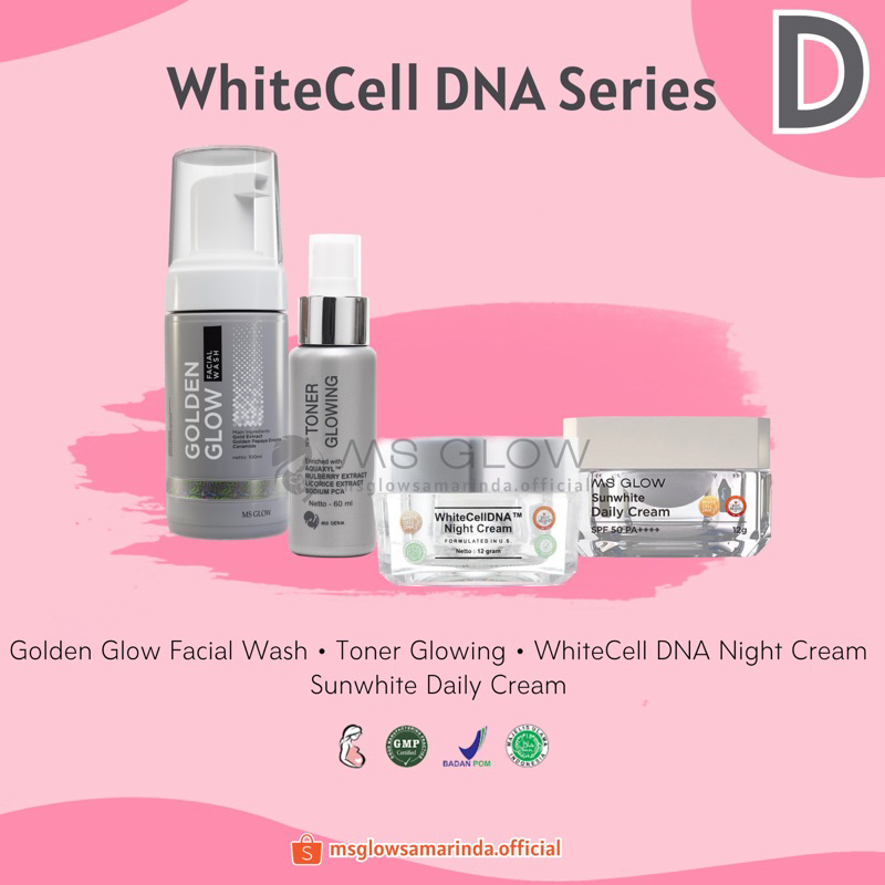 Jual White CELL DNA Series - MSGLOWSAMARINDA OFFICIAL | Shopee Indonesia