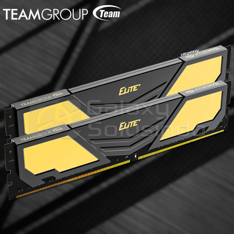 Jual TEAM Elite Plus Black (2x16) 32GB DDR4 kit 3200MHz Memory RAM ...