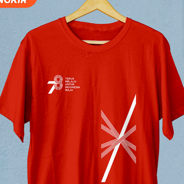 Jual baju kaos 17 agustusan indonesia hut ri ke 78 bahan katun premium | Shopee Indonesia