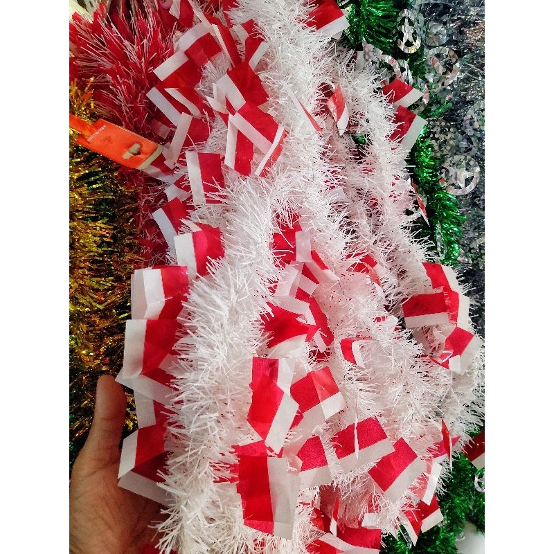 Jual Slinger / Rumbai rumbai dekorasi Merah Putih 17 Agustus (1 pcs ...