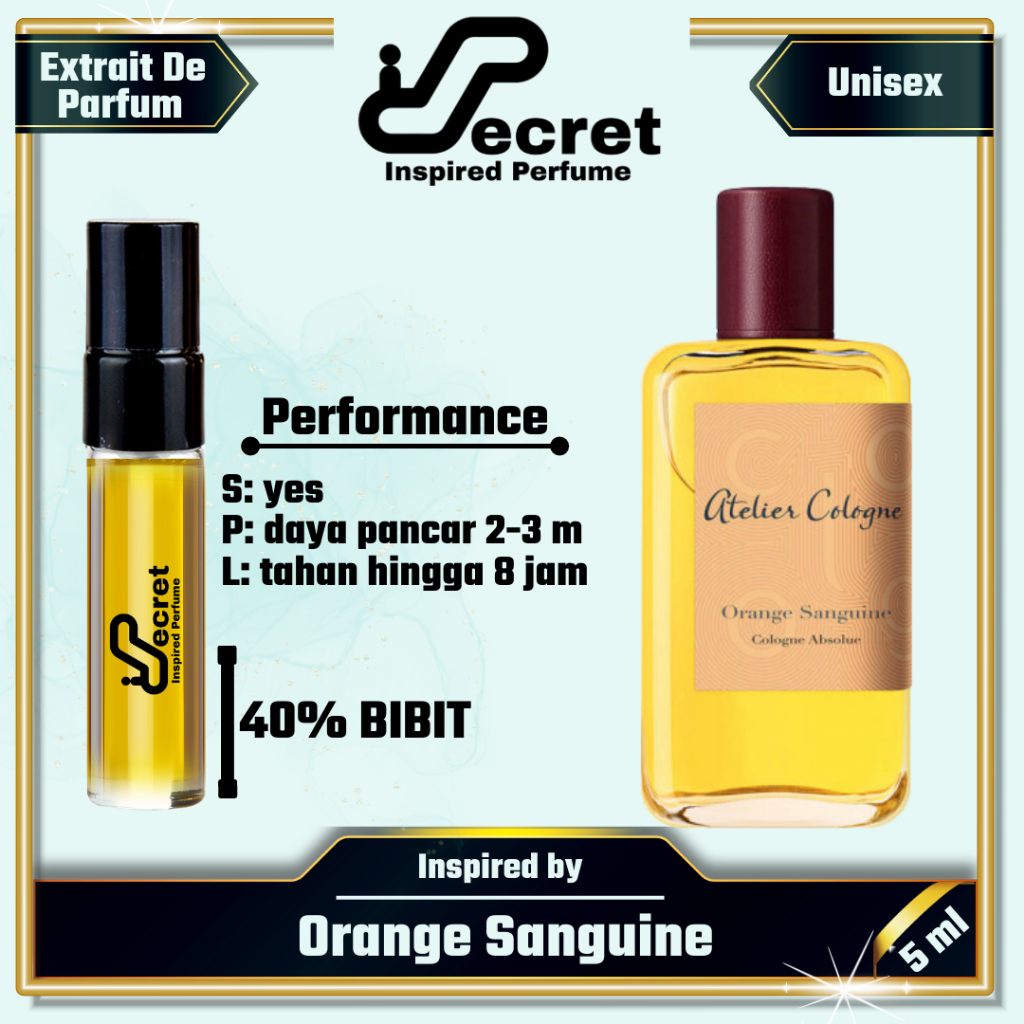 Jual Secret Inspired Perfume by ORANGE SANGUINE | Extrait De Parfum ...