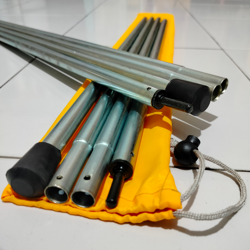 Jual Tiang Flysheet Allumunium Alloy Tendaki Tiang Tenda Besi Flysheet ...